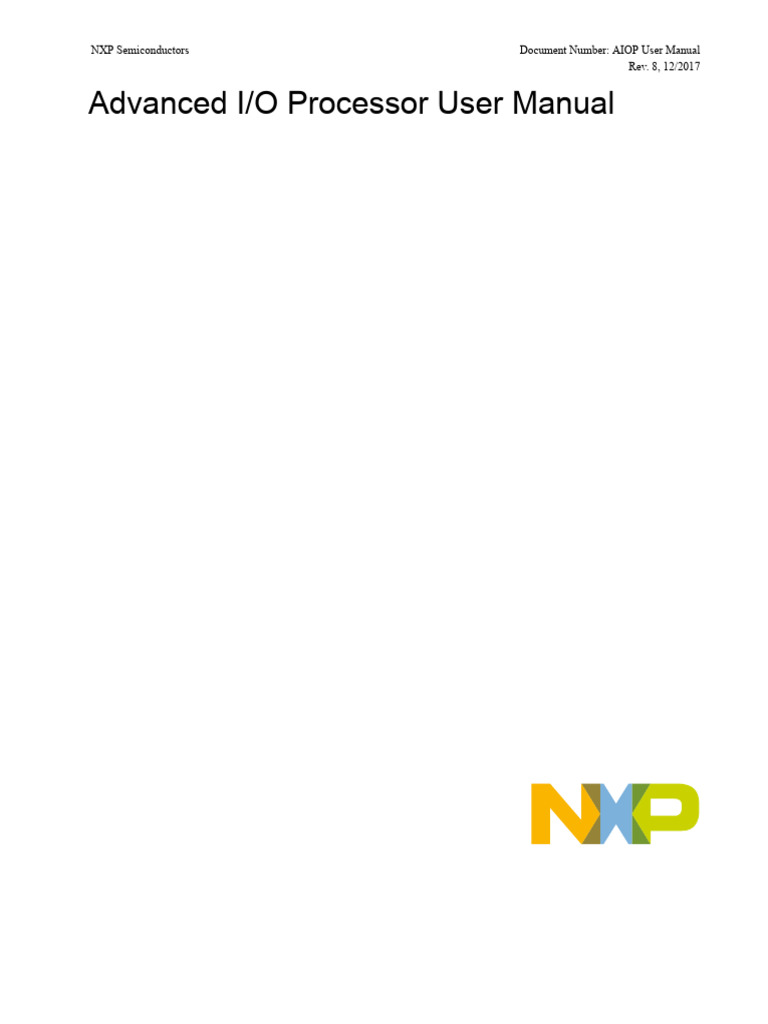 Advanced IO Processor User Manual(Rev8 201712) | PDF | Computer Network | Network Interface ...