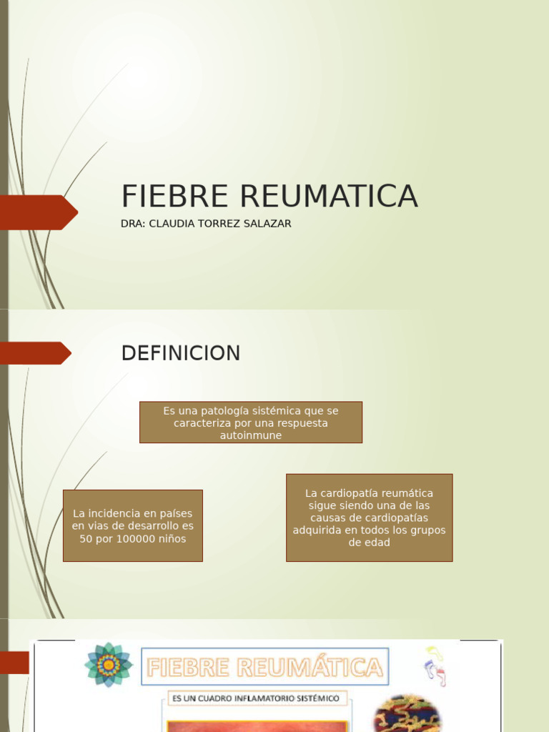 Fiebre Reumatica | PDF