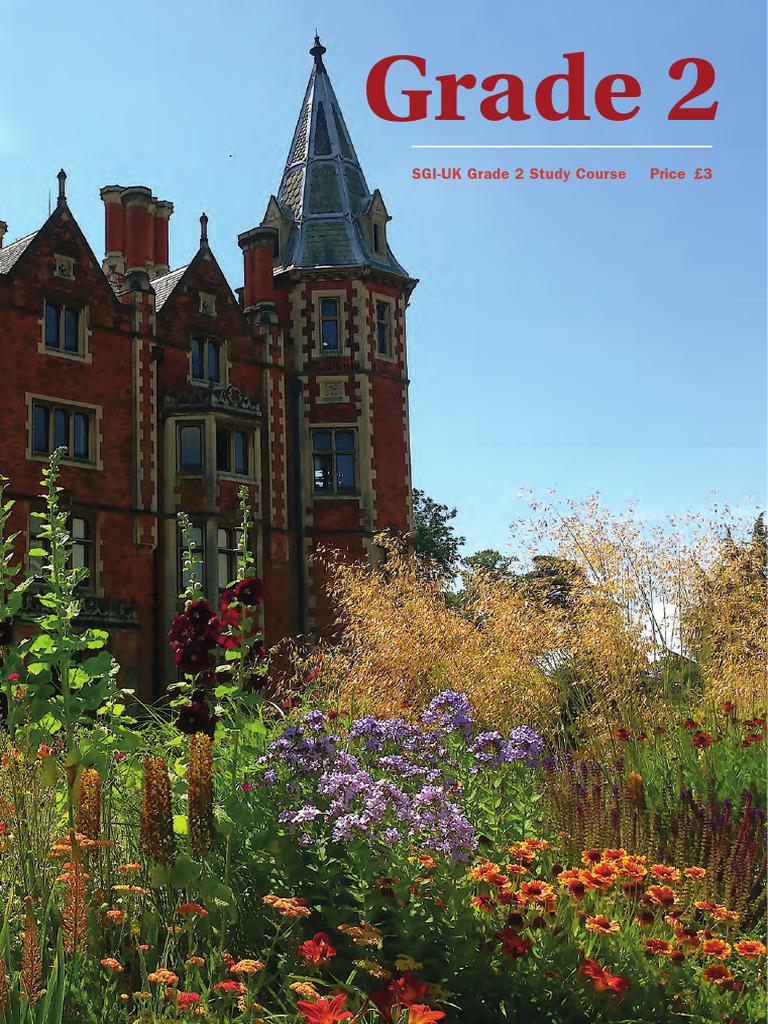 Grade 2 - SGI-UK | PDF | Buddhahood | Lotus Sutra