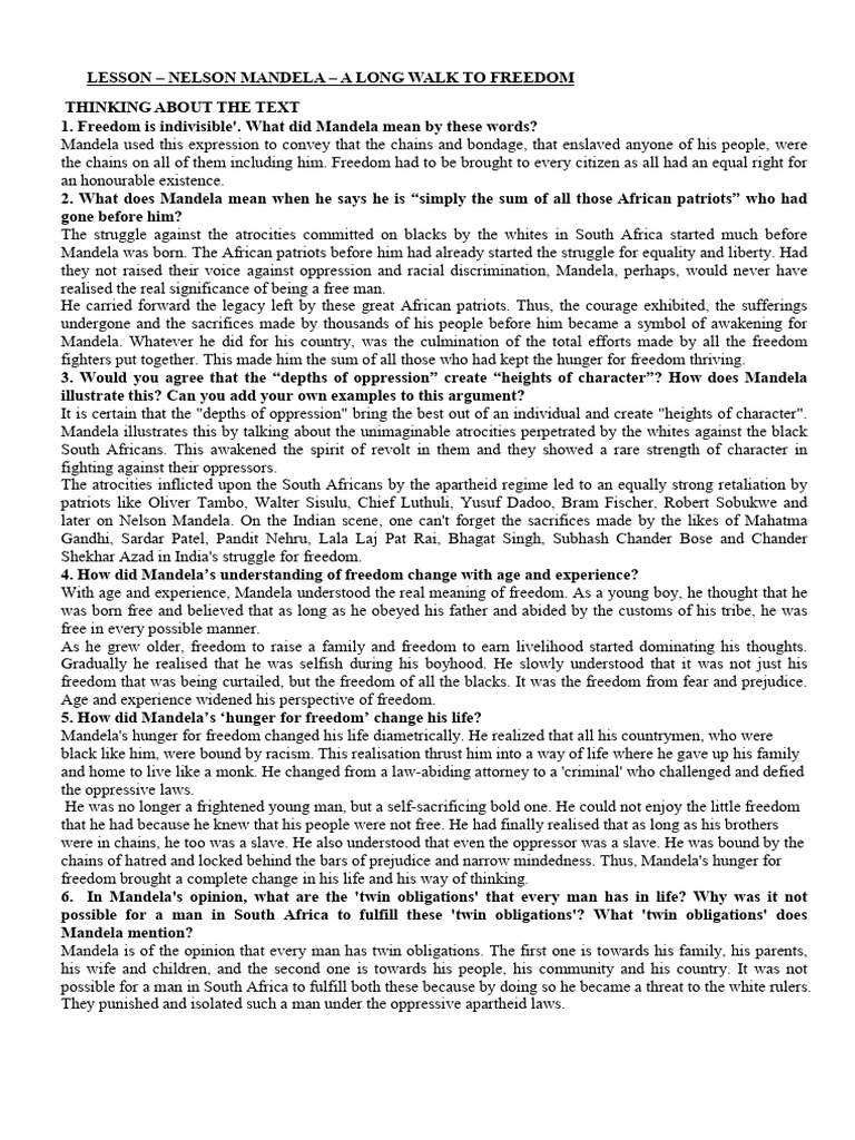 Nelson Mandela | PDF | Nelson Mandela | Mahatma Gandhi