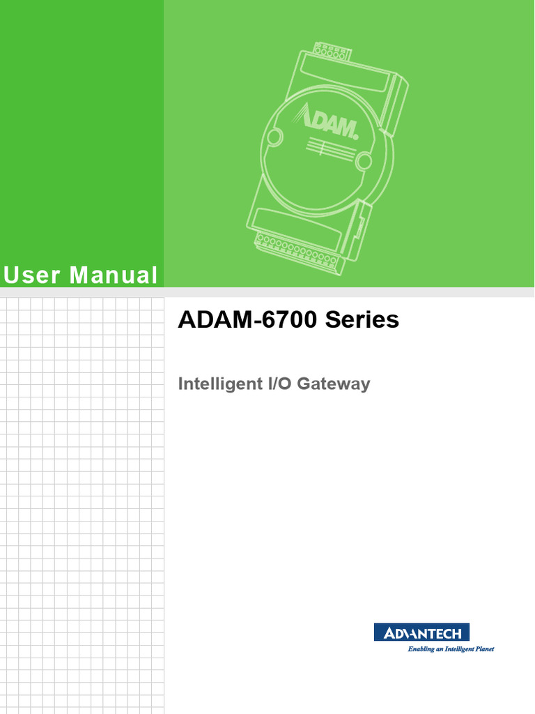 ADAM-6700 Series User Manual Ed.2-FINAL | PDF | Ip Address | World Wide Web