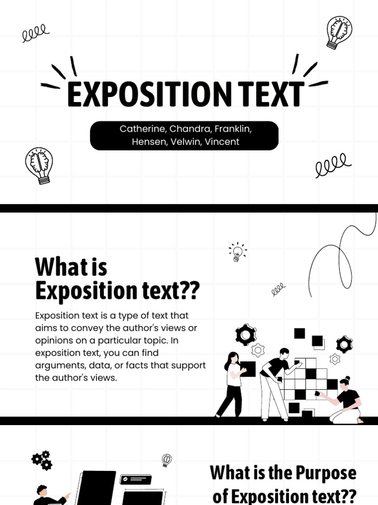 Types and Purpose of Exposition Text | PDF