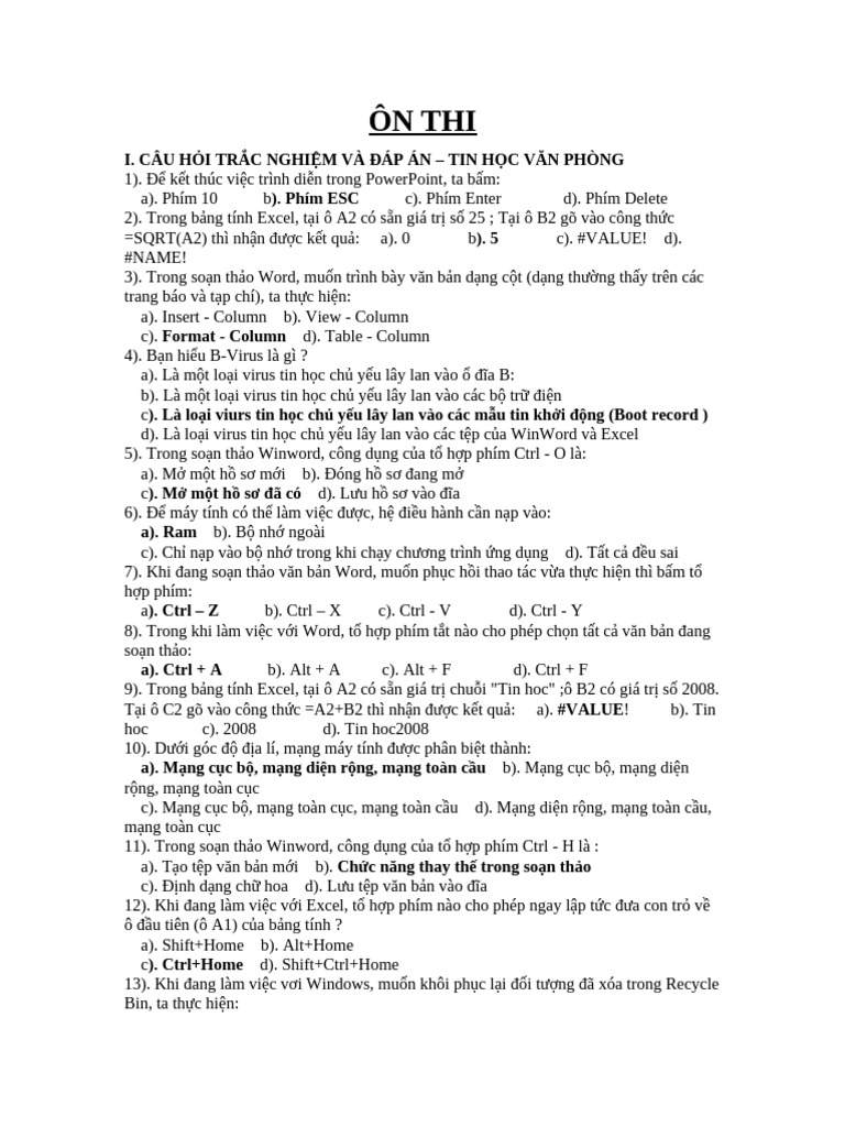 cau-hoi-trac-nghiem-tin-hoc-tre-khoi-tieu-hoc | PDF