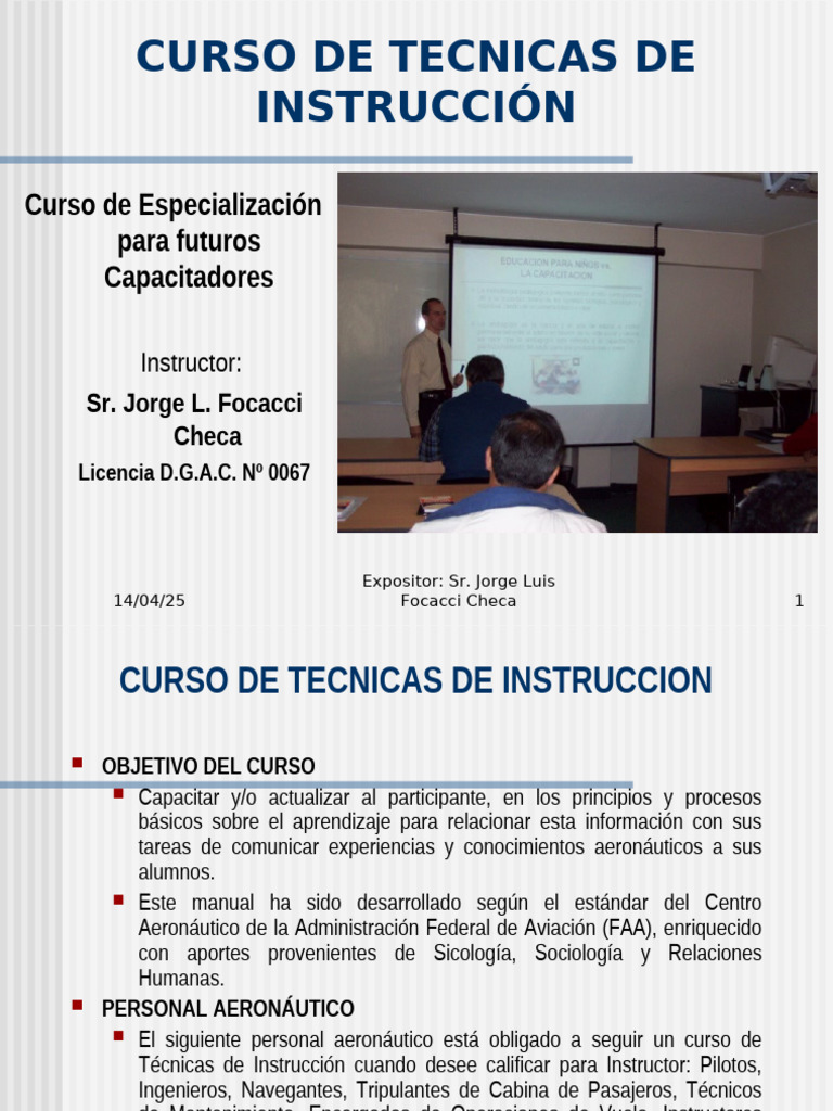 Documentos Curso de Tecnicas de Instruccion | PDF | Comunicación | Método de enseñanza