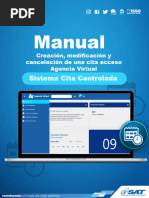 Portal SAT Cambio de Contraseña Agencia Virtual | PDF