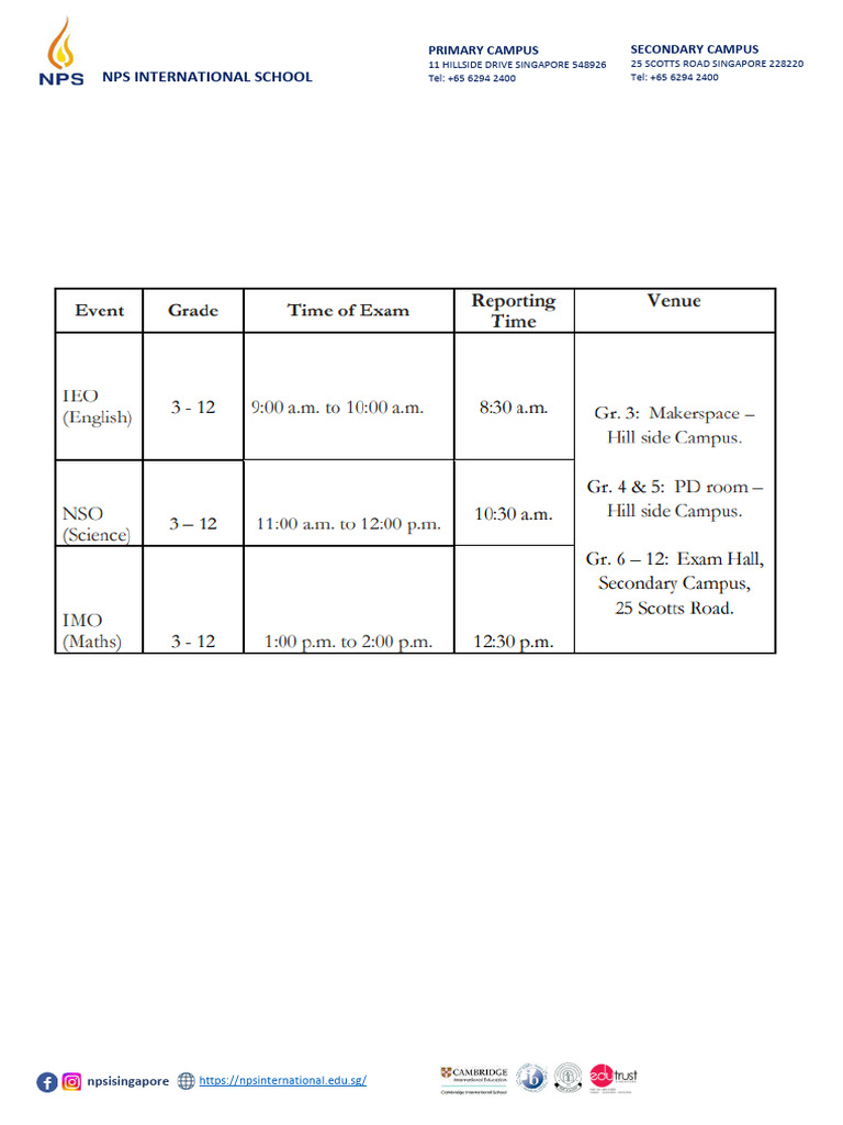 SOF - Second Level Olympiad Examinations | PDF