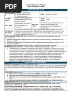 EPP Components in Elementary Curriculum | PDF