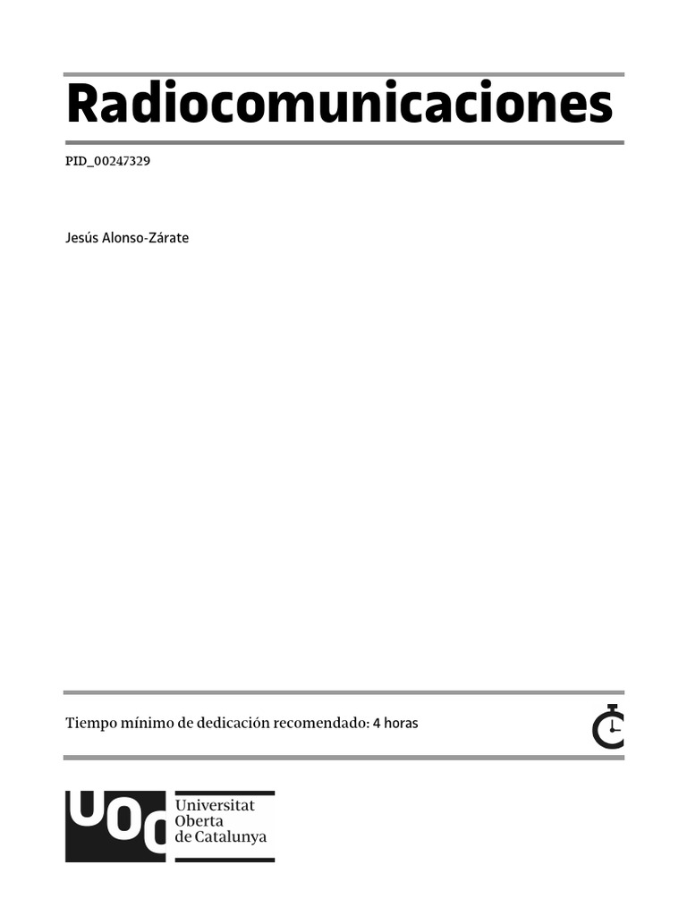 PLA4_Radiocomunicaciones | PDF | Decibel | Radio