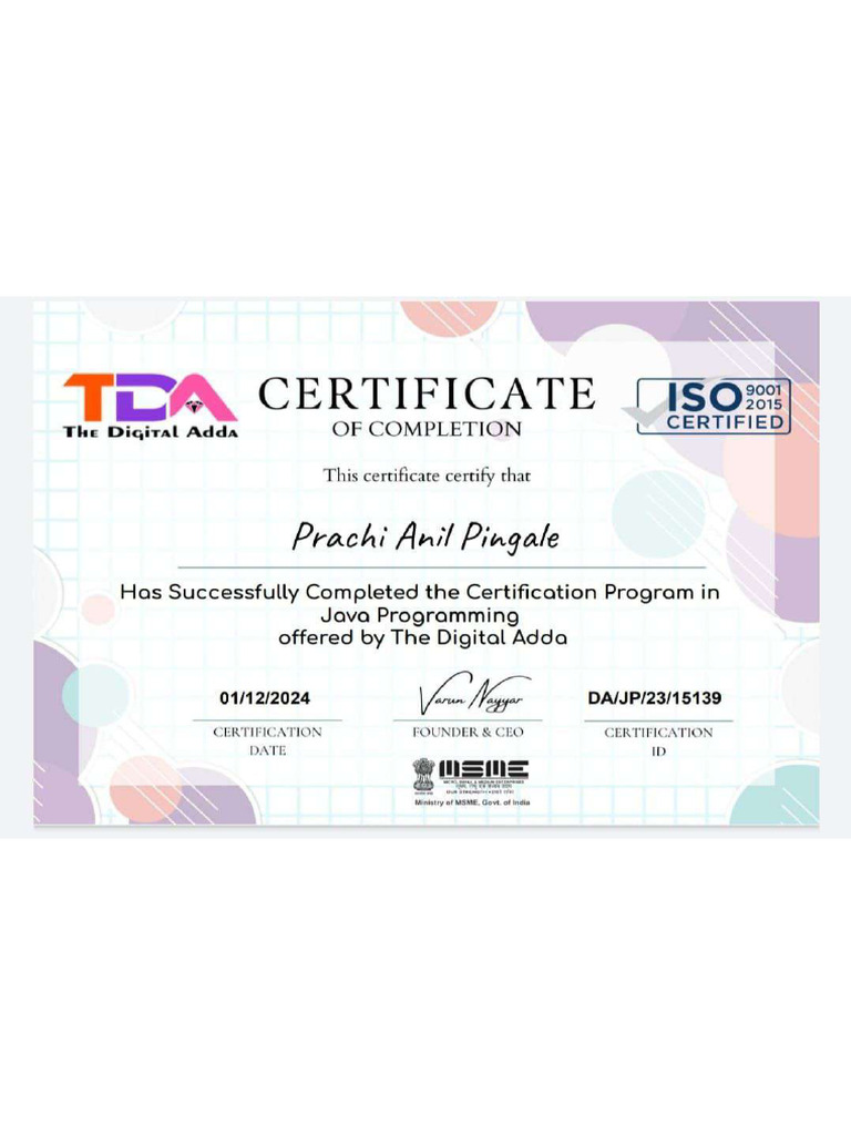 Java Programming | PDF