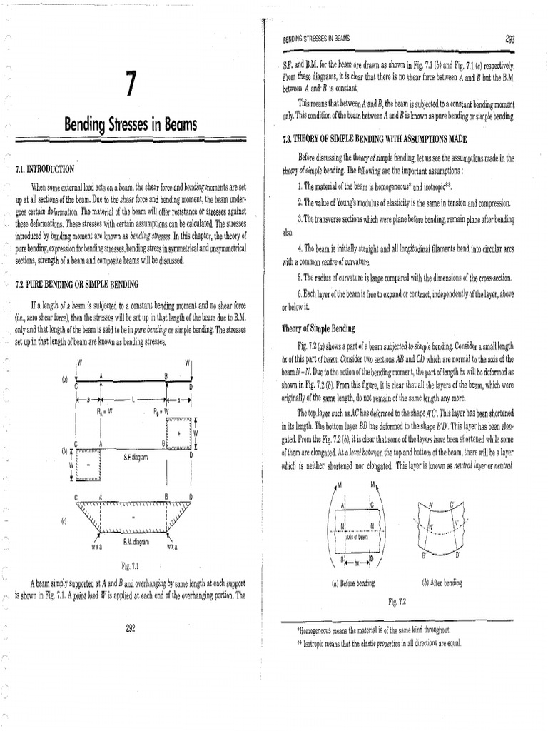 01 Simple Bending | PDF