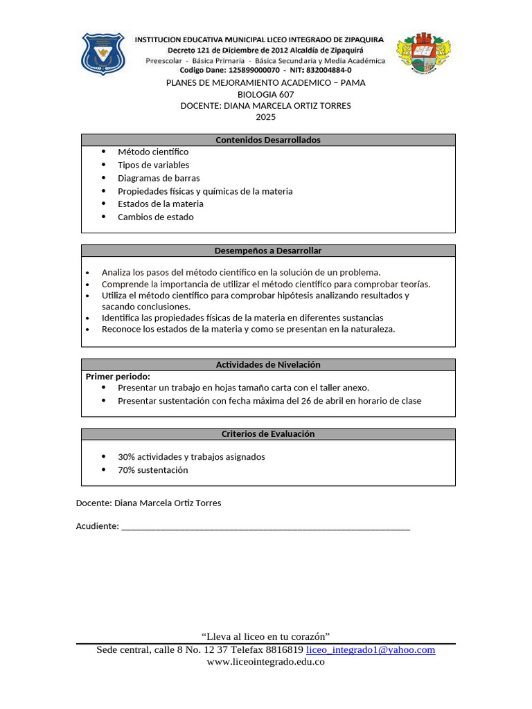 Pama 1 Periodo Biologia 607 | PDF | Viruela | Importar