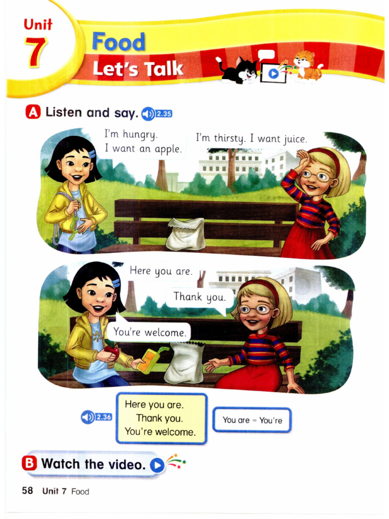 Lets Go 1-Unit 7 | PDF