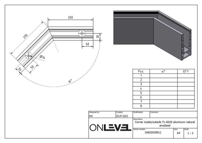 TL-6020 Inside-Outside Corner Cut | PDF
