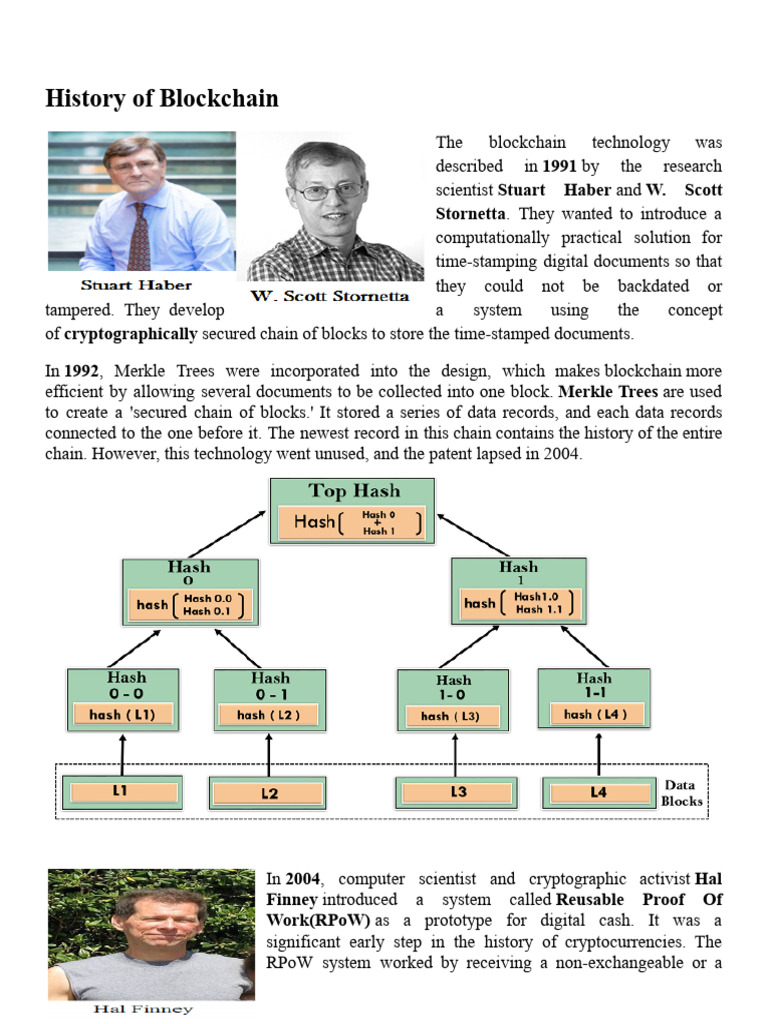 Unit 1 - Blockchain Basic.docx | PDF | Public Key Cryptography | Databases