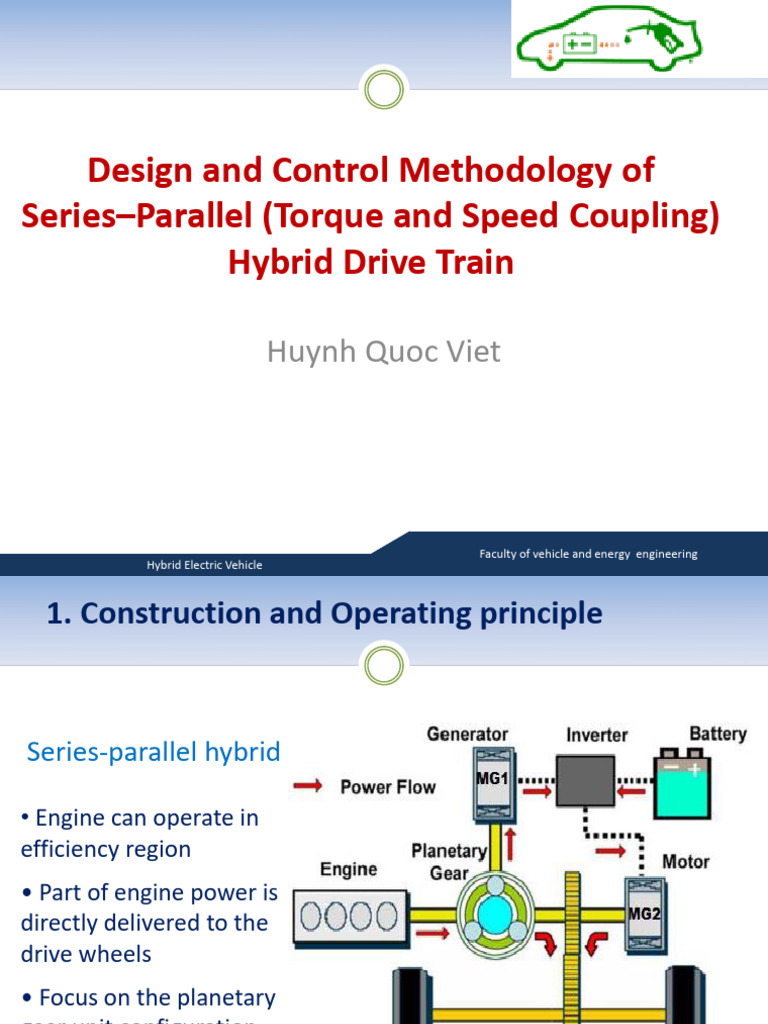 Design Series-Parallel Hybrid | PDF | Hybrid Vehicle | Vehicles