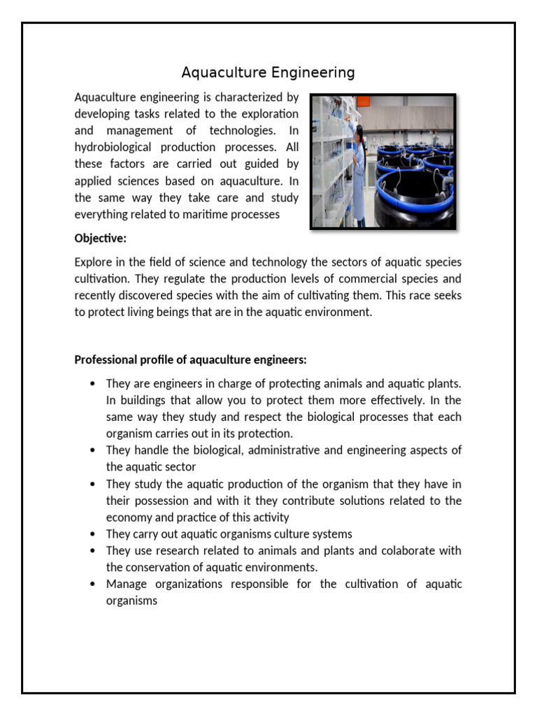 Aquaculture Engineering Diana | PDF