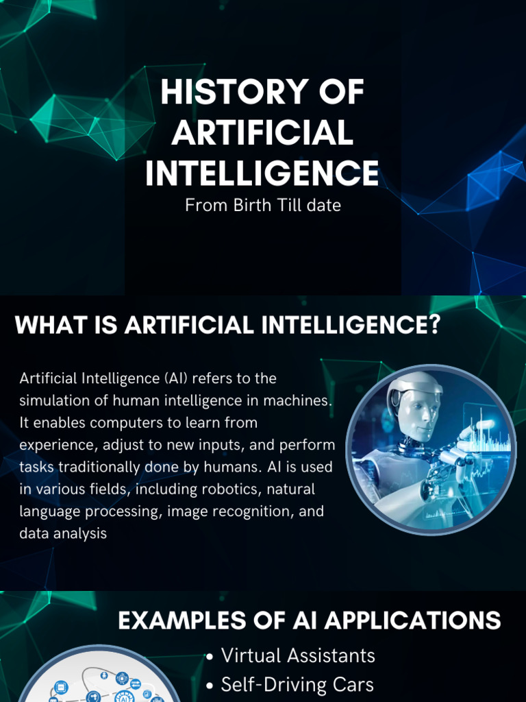 History of Artificial Intelligence | PDF | Artificial Intelligence ...