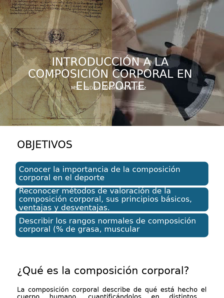 Clase Composicion Coporal | PDF