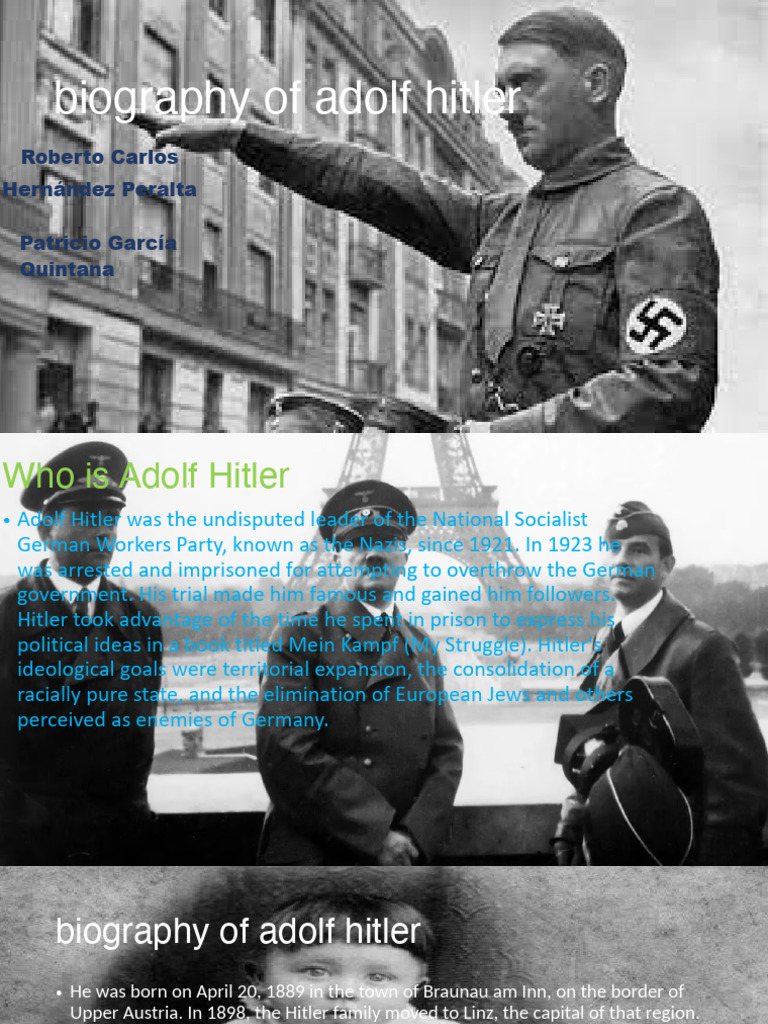 Adolf Hitler: A Brief Biography | PDF