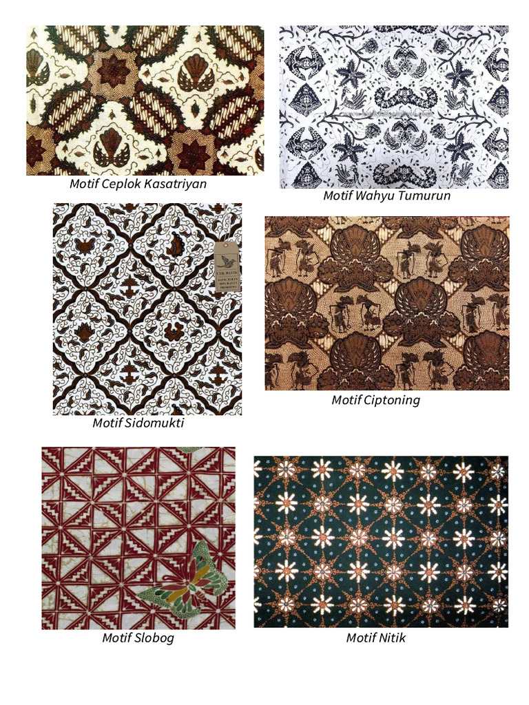 Batik Ciptoning | PDF