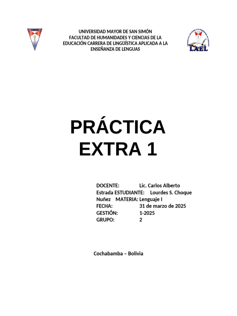Practica Extra (1) 2025 | PDF