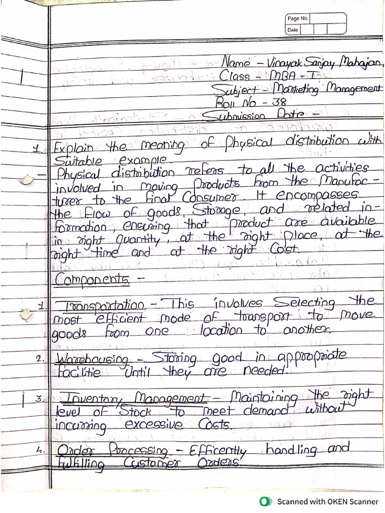 Marketing Management Pdf