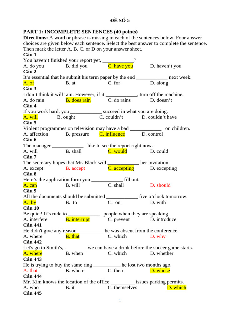 Incomplete Sentences and Texts Exercise | PDF | Insomnia | Freelancer