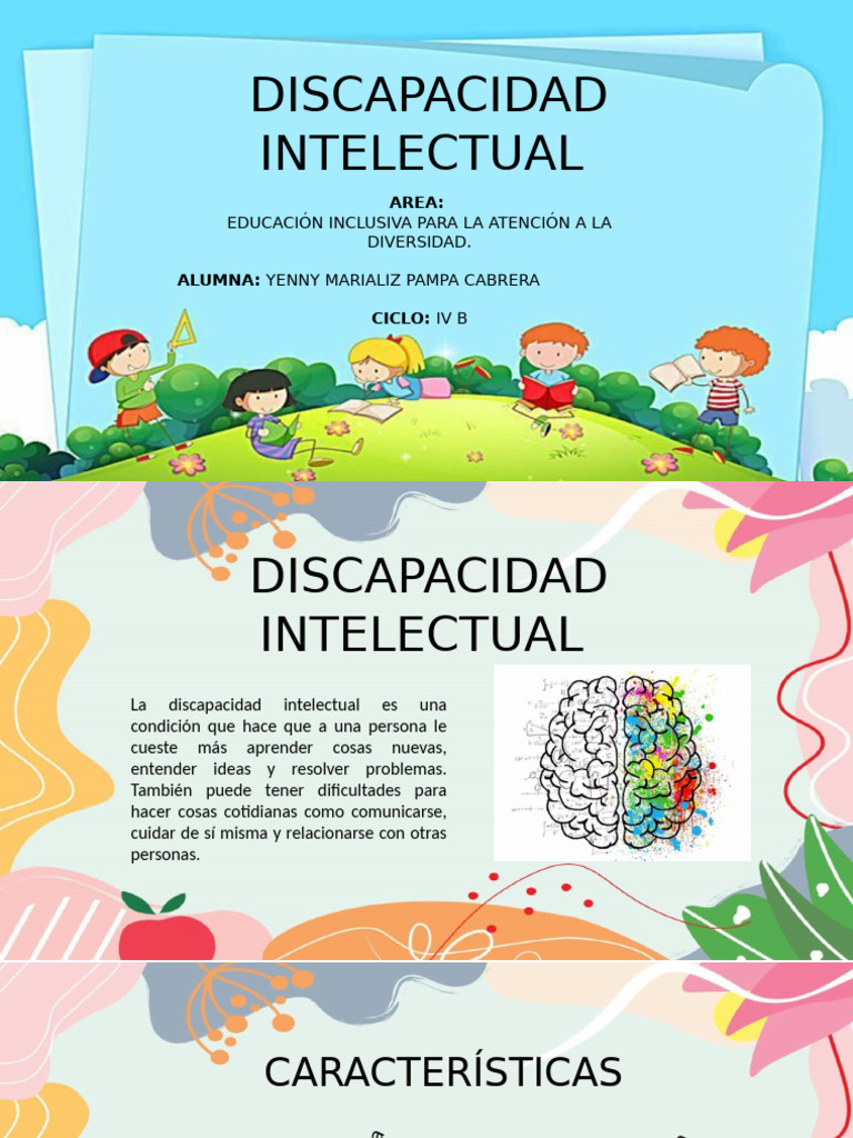 Discapacidad Intelectual | PDF | Discapacidad intelectual | Invalidez