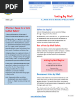 Postal Vote Application Form 2023 | PDF