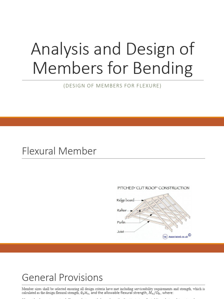 Analysis and Design of Members For Bending CB | PDF | Bending | Stress ...