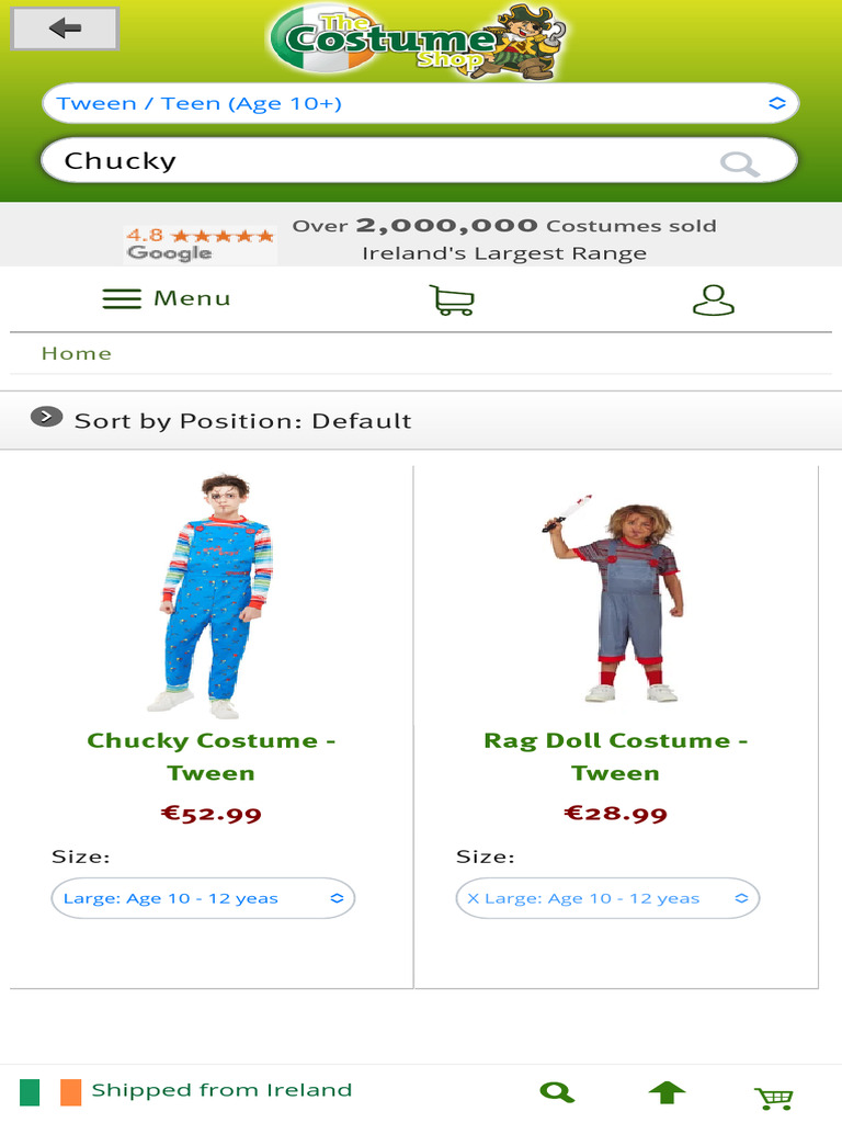 Fancy Dress Chucky | PDF