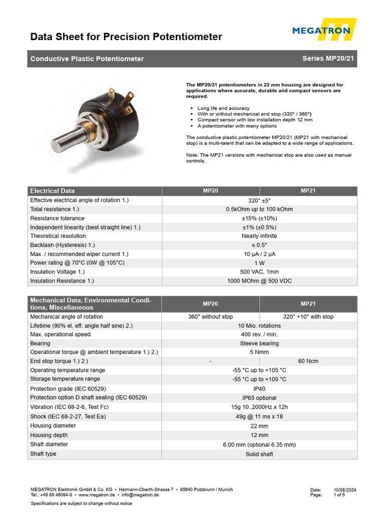 Megatron Posicionador MP21 | PDF | Mechanical Engineering ...