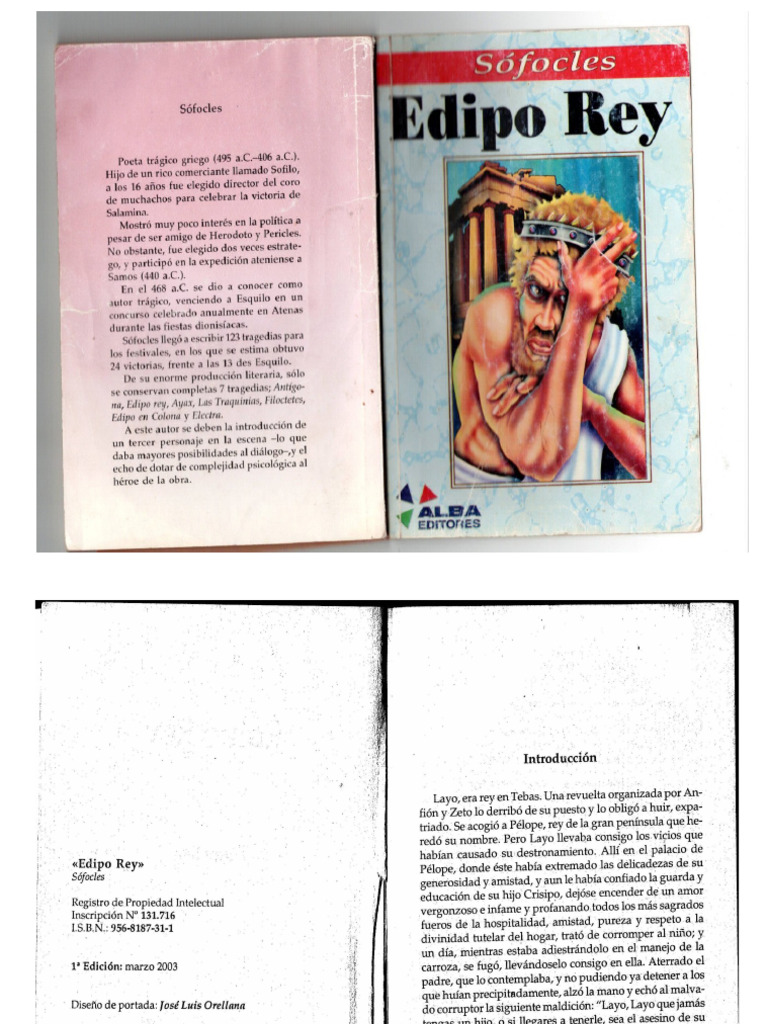 Libro Edipo Rey | PDF
