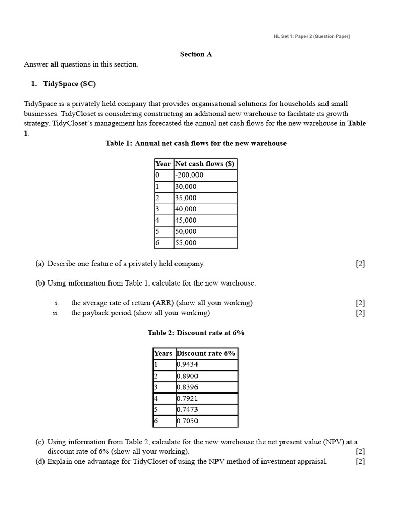 Financial Analysis for Business Growth Strategies | PDF | Net Present ...