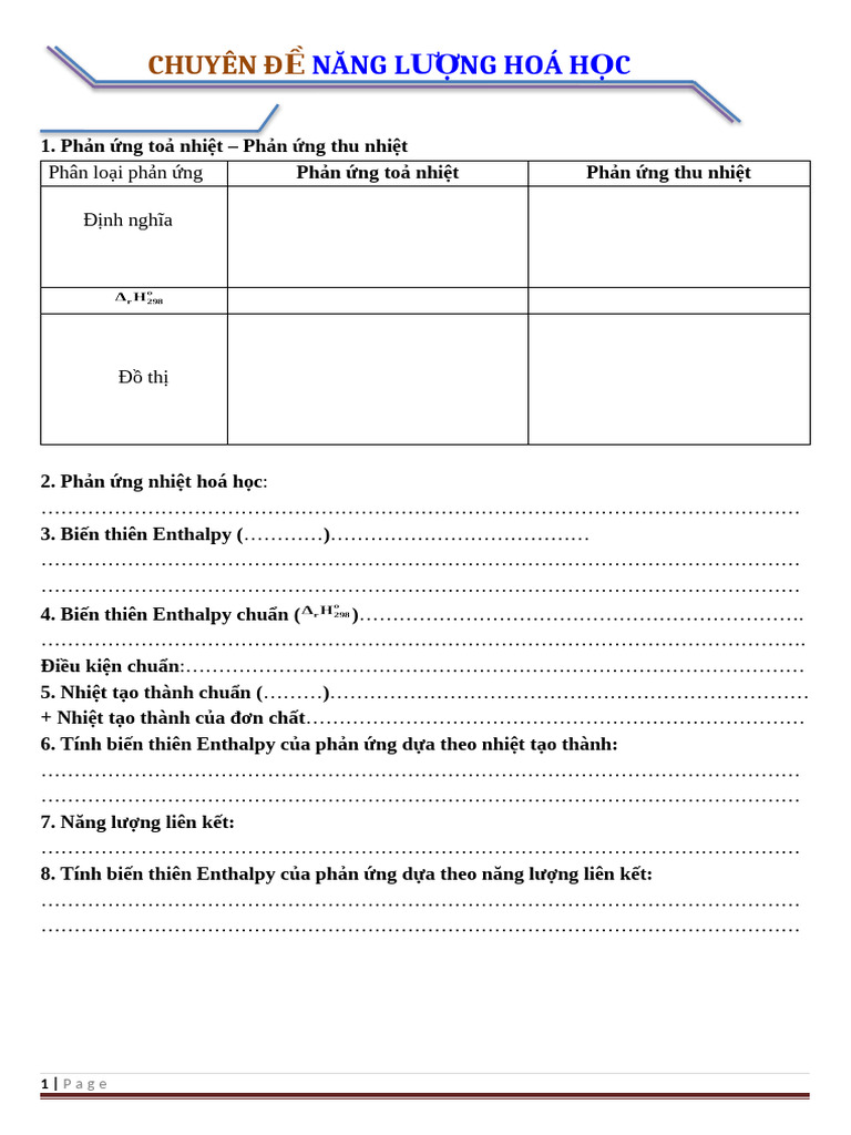 23 - 24. HSG 10. CHUYEN DE NANG LUONG HH - H NG Nhung | PDF
