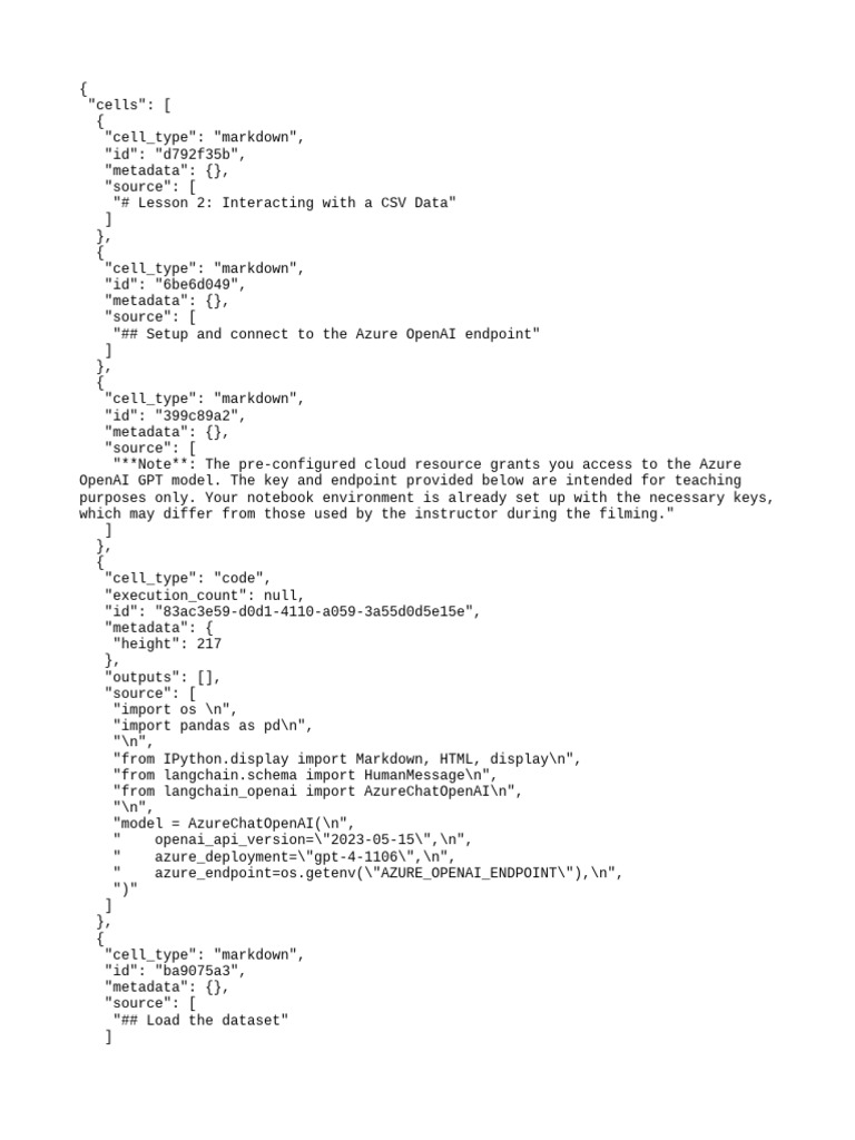 L2 Interacting With A CSV Data | PDF | Comma Separated Values | Data Management