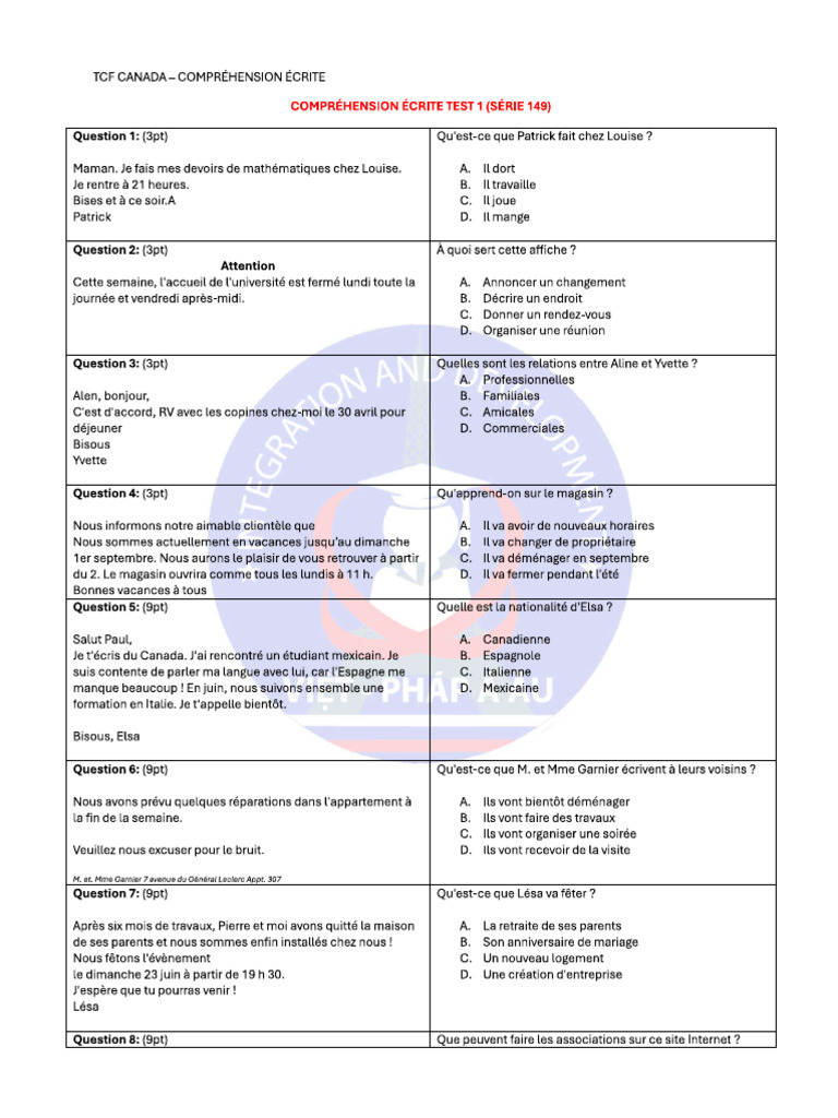 Test 1 CE | PDF