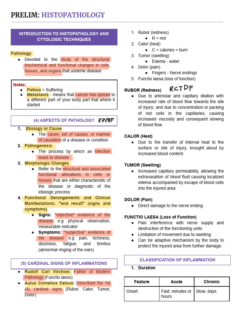 Prelim Histopathology | PDF | Necrosis | Ischemia