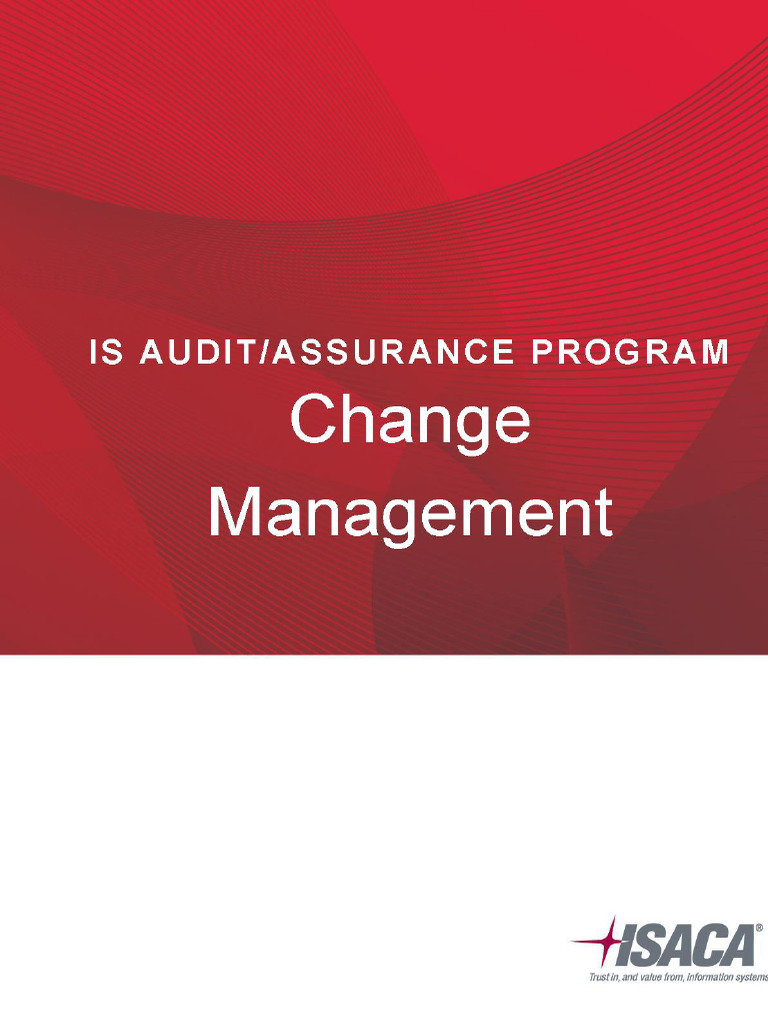 Change Management Audit Program - Final | PDF | Audit | Business