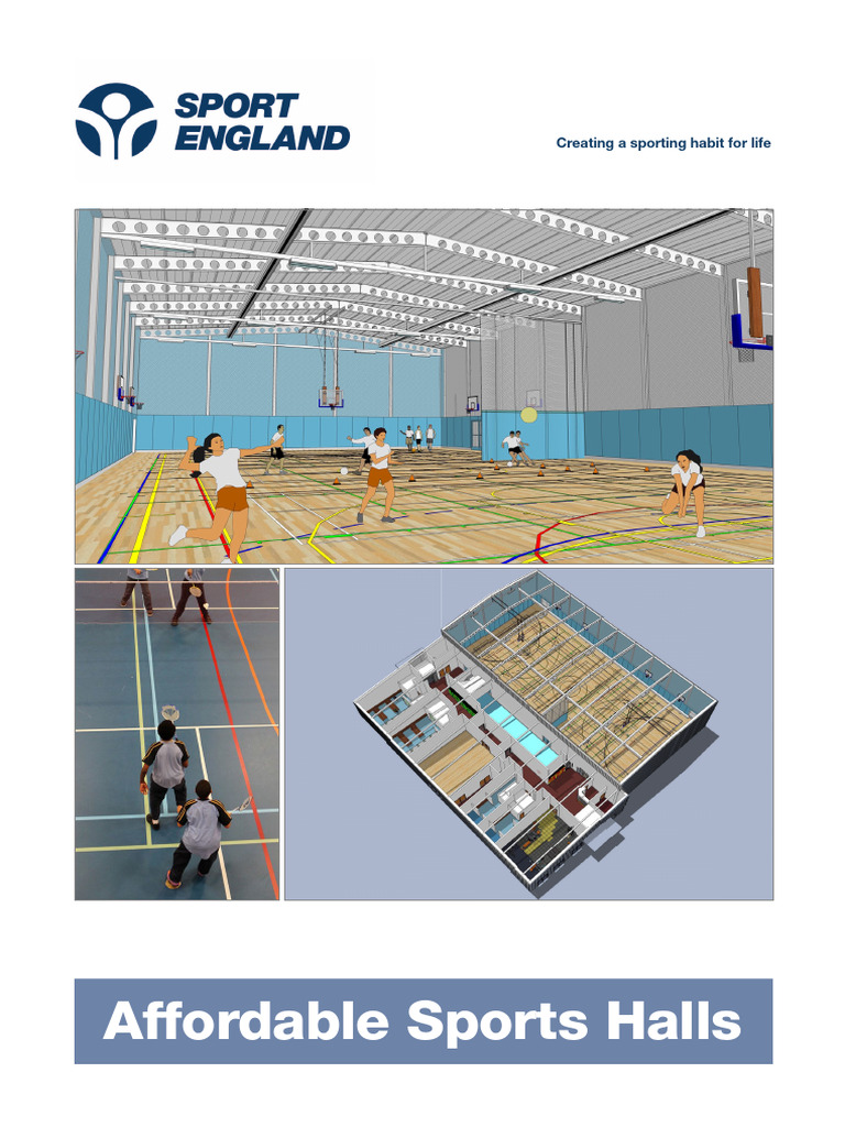 Affordable Sports Hall Design Guide | PDF | Specification (Technical ...