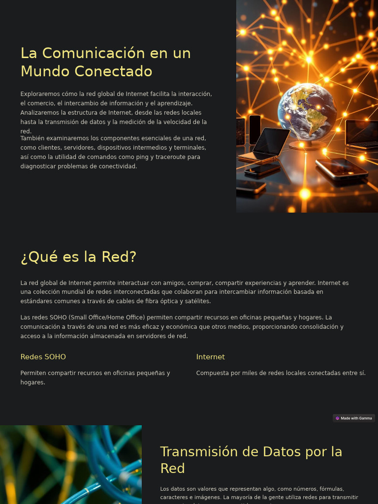 La Comunicacion en Un Mundo Conectado | PDF | Red de computadoras | Protocolos de internet