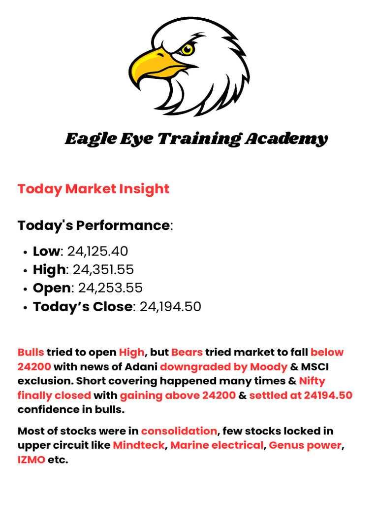 Eagle Eye Training Academy PDF | PDF