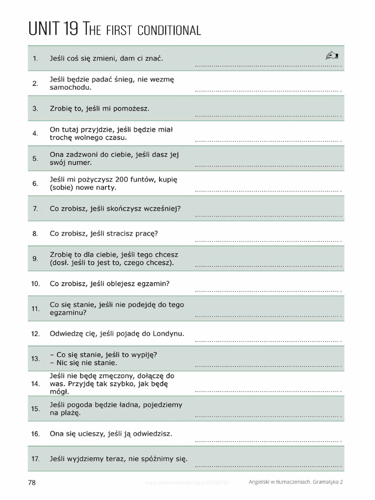 1st Conditionals, Translation | PDF