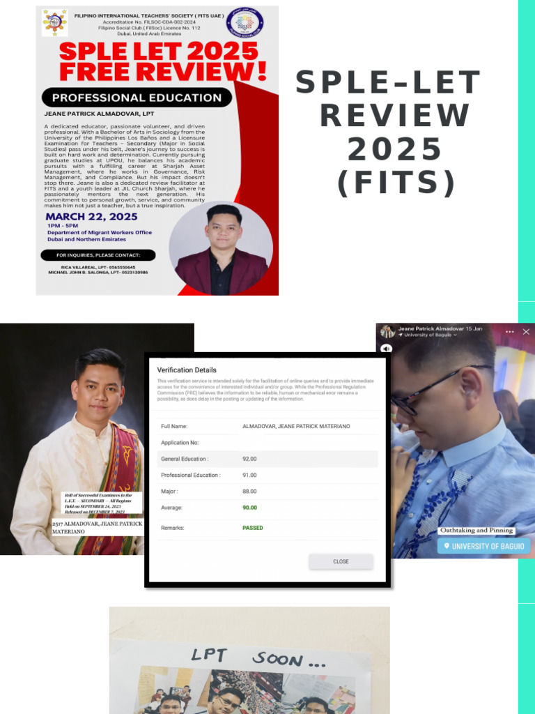 LET Review Strategies for Success | PDF | Educational Assessment ...