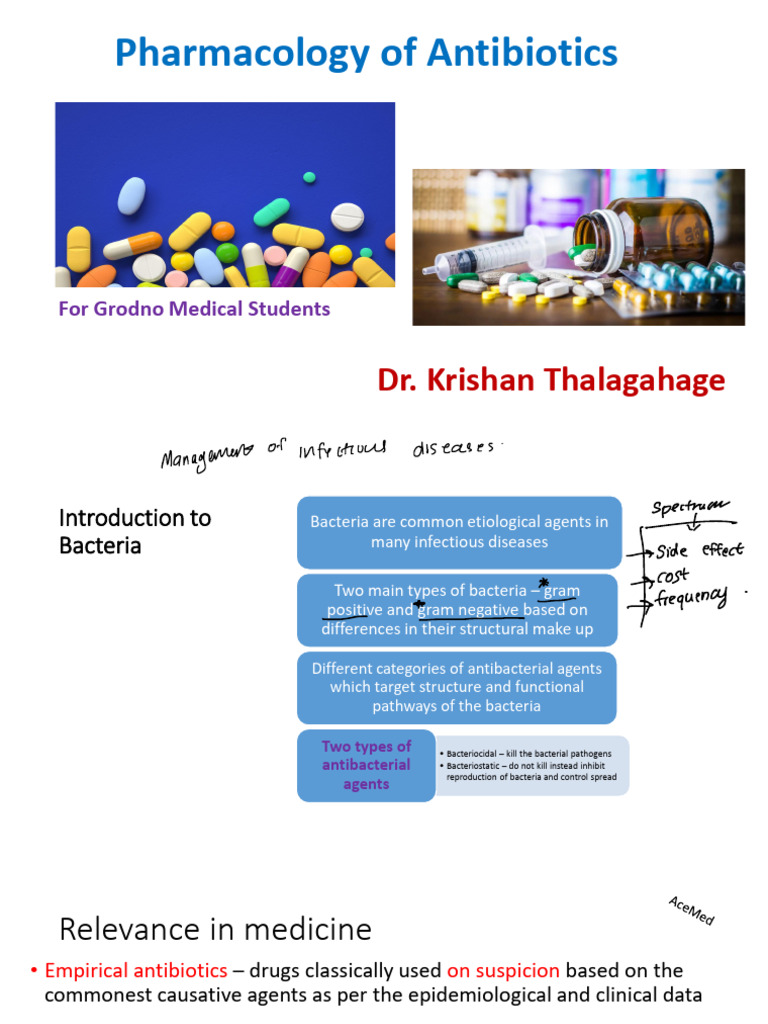 Clinical Pharmacology of Antibiotics | PDF | Penicillin | Medical ...