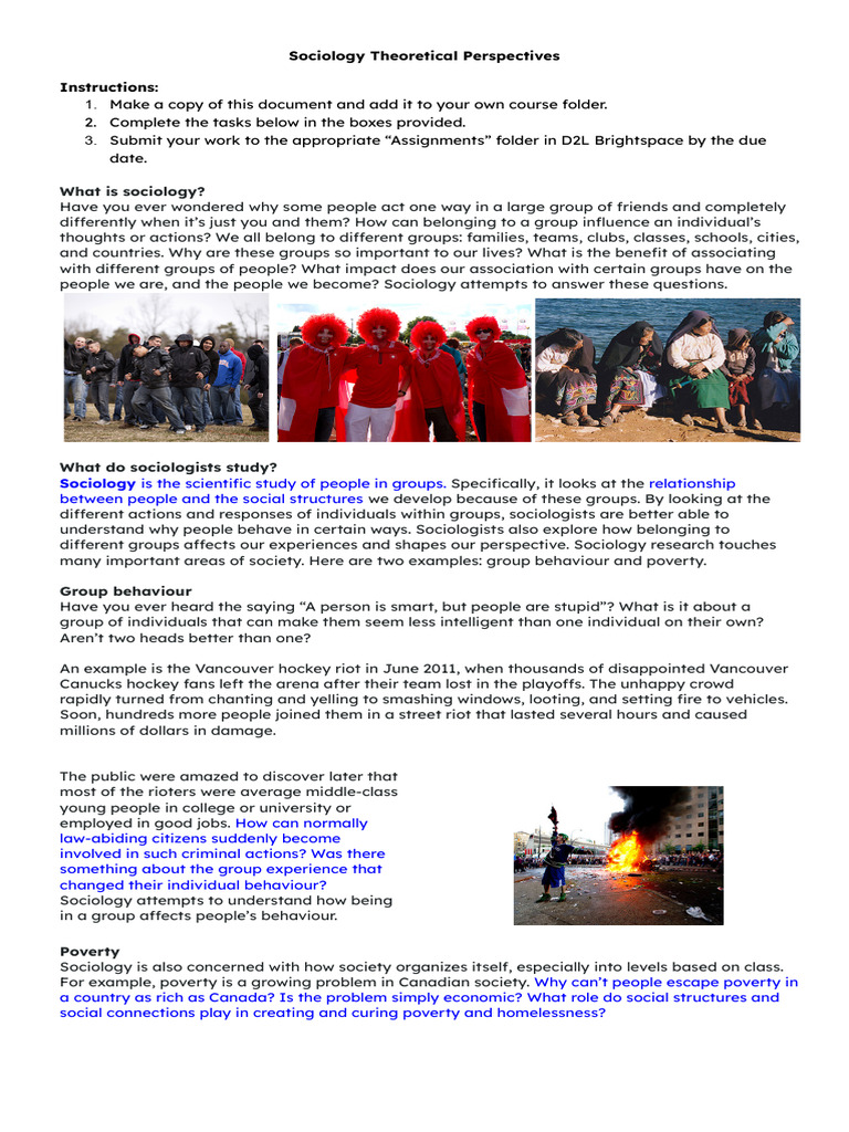 Sociology - Theoretical Perspectives | PDF | Sociology | Feminism