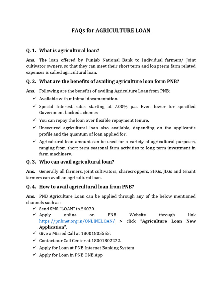 Annexure II Faq | PDF