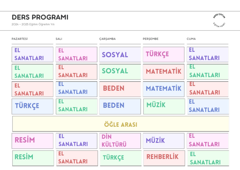 Brown Soft Freeform Shaped Class Schedule | PDF