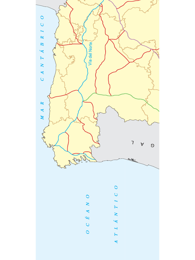 Mapa Calzadas Romanas | PDF