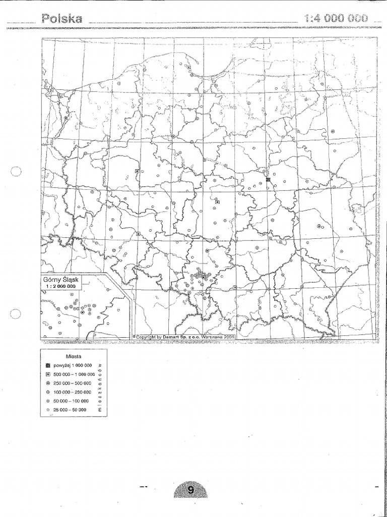 Mapa Miast Polski | PDF